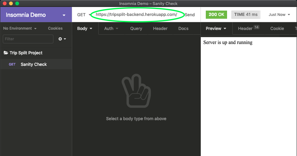 Insomnia rest client как пользоваться