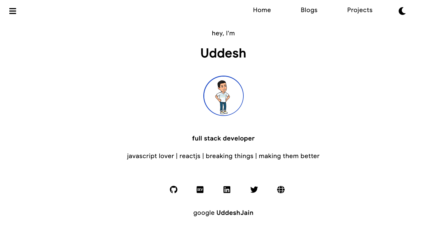 GitHub - UddeshJain/portfolioV2: This is V2 of my portfolio website.